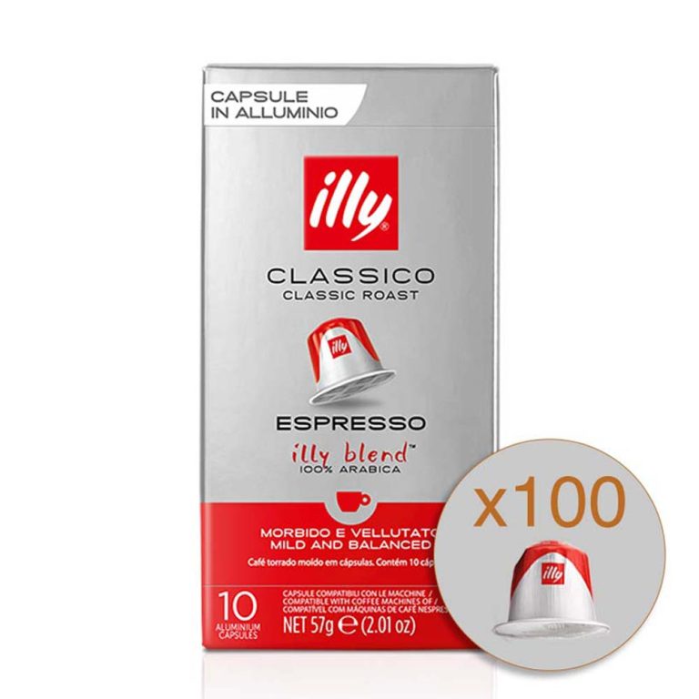 Illy Nespresso Espresso Classico MAXI 100 - Capsula Shop